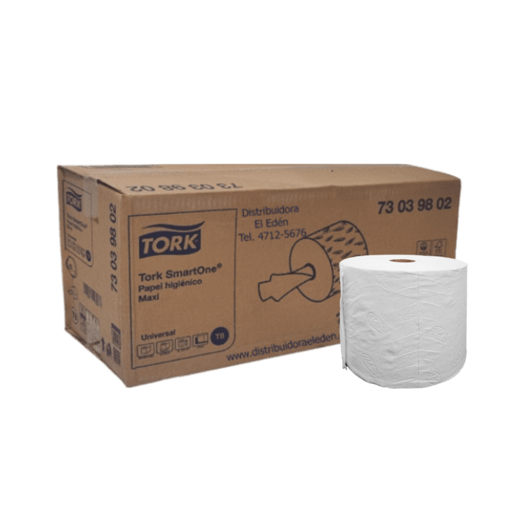 Papel higiênico Universal Tork SmartOne Maxi folha dupla 6 Rolos 1250 ...