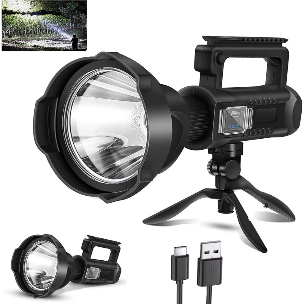 Holofote Led Super Brilhante Com Tripé E Usb | Shopee Brasil