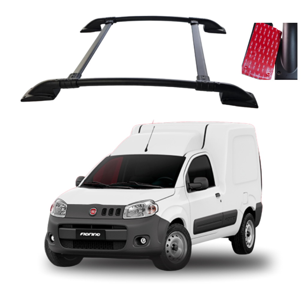 Rack Bagageiro De Teto Suporte Fiorino Colado 1995 A 2025 | Shopee Brasil