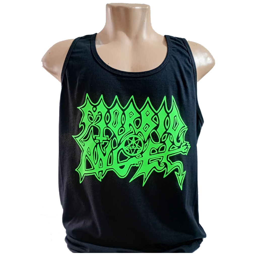 Camiseta Morbid Angel Logo Regata Death Metal. Camiseta logo morbid ...