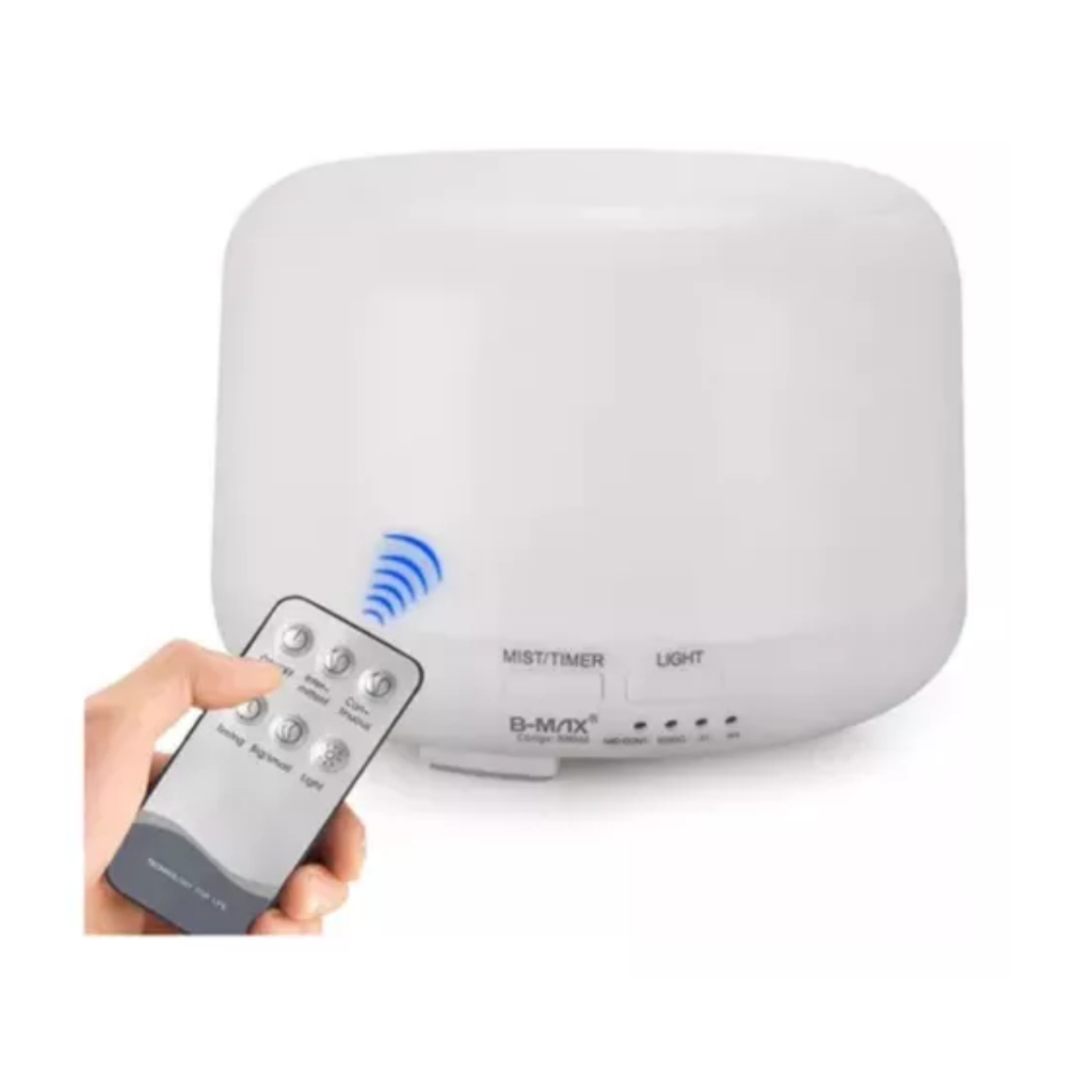 Difusor Aromatizador Eletrico Com Controle 500ML Led 7 Cores | Shopee Brasil