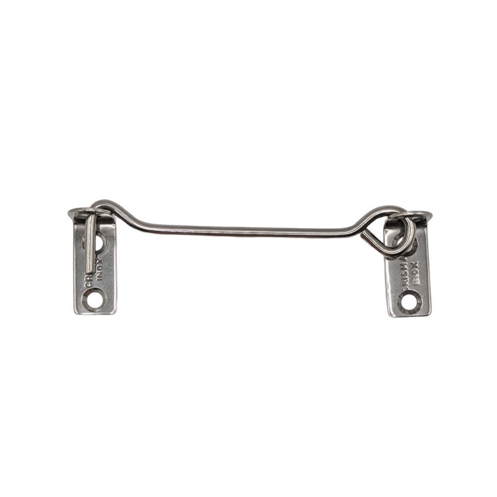 Ferrolho Aldrava Inox 100 Mm Fecho Tranca Trinco | Shopee Brasil