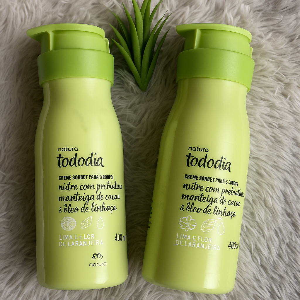 Hidratante Natura Tododia Flor de Pera e Melissa 400ml | Shopee Brasil