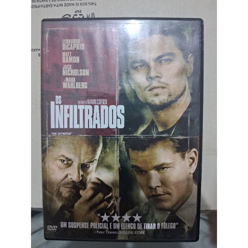 Dvd Os Infiltrados Leonardo Dicaprio Matt Damon Original | Shopee Brasil