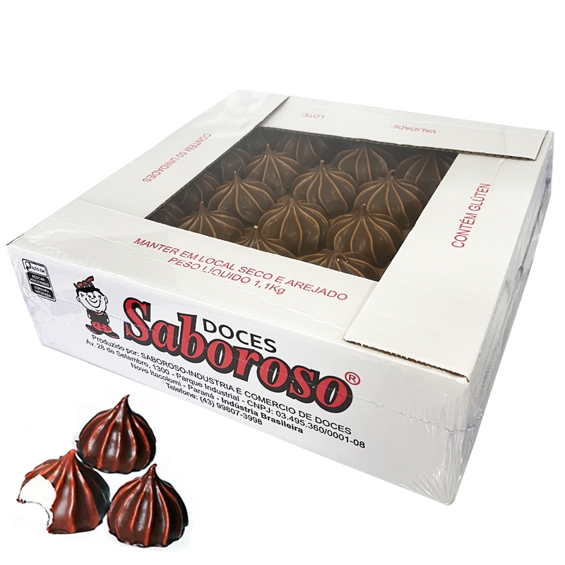 Doce Teta de Nega Caixa C/50 Unidades - Saboroso Envio Imediato ...