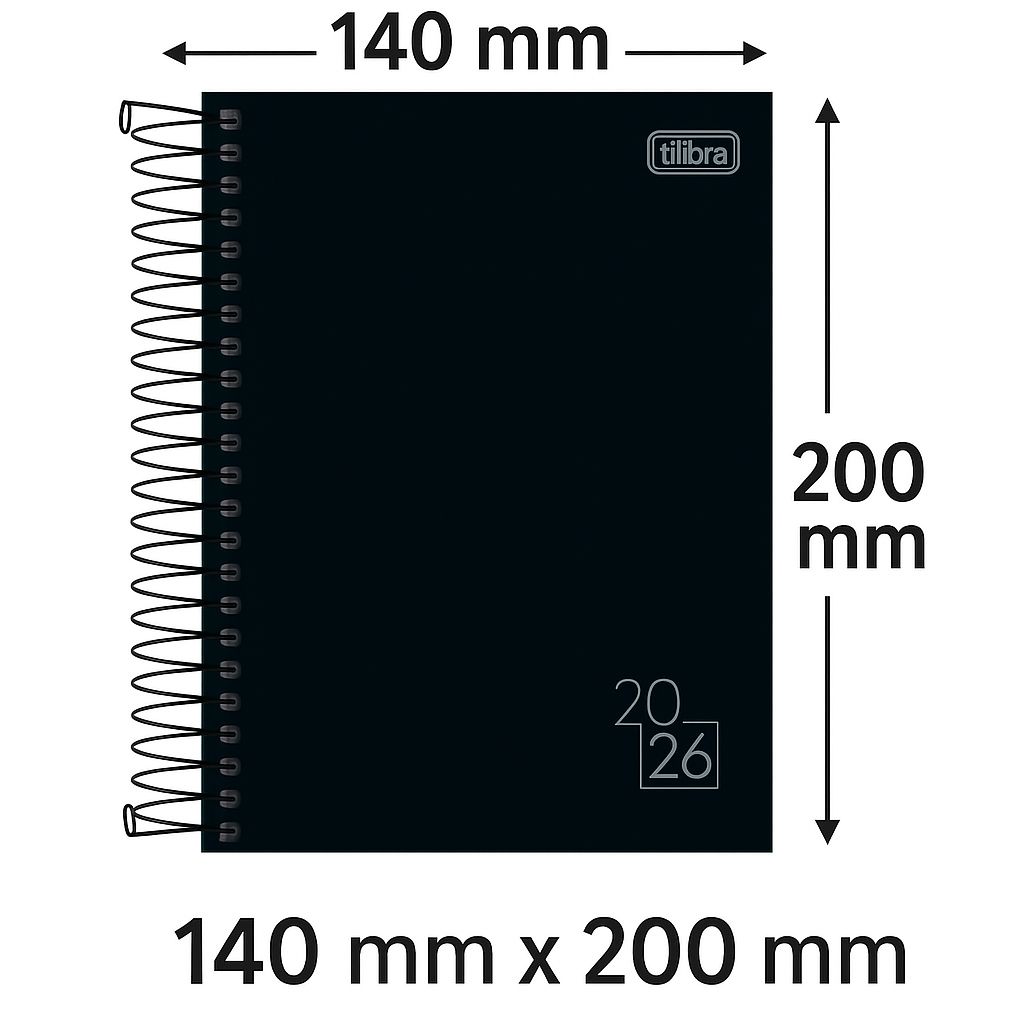 Agenda Tilibra 2026 Spice Espiral | Shopee Brasil