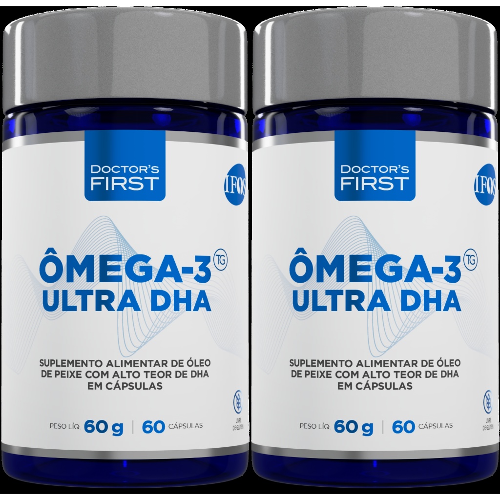 Omega 3 Ultra DHA 1000 / EPA 200 - KIT 2 FRASCOS - Doctors First ...