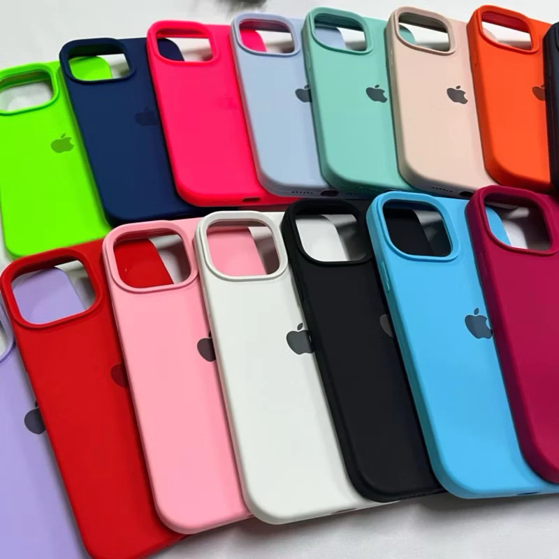 Kit 3 Capas Capinhas Case Silicone Avelulada iPhone 12/13/14/15/16/Plus/Pro/Pro Max - Cores ...