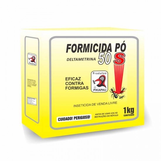 Formicida Pikapau 50 S 1kg Eficaz contra Formigas Formicida em Pó ...