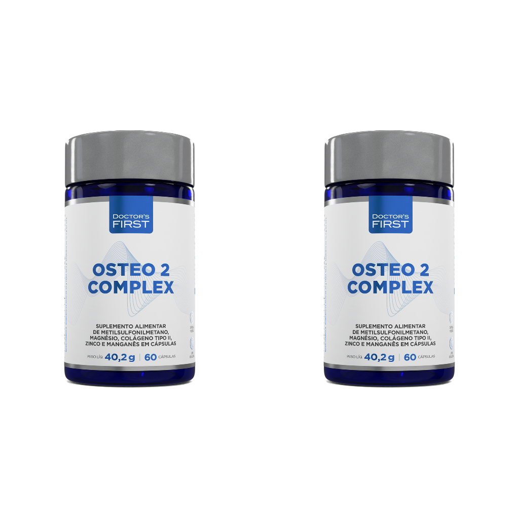 Colageno Tipo 2 - Osteo 2 Complex - KIT 2 FRASCOS - Doctor's FIRST ...