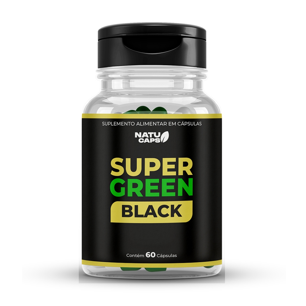 Super Green - 60 Cápsulas por Pote - Fórmula Avançada. | Shopee Brasil