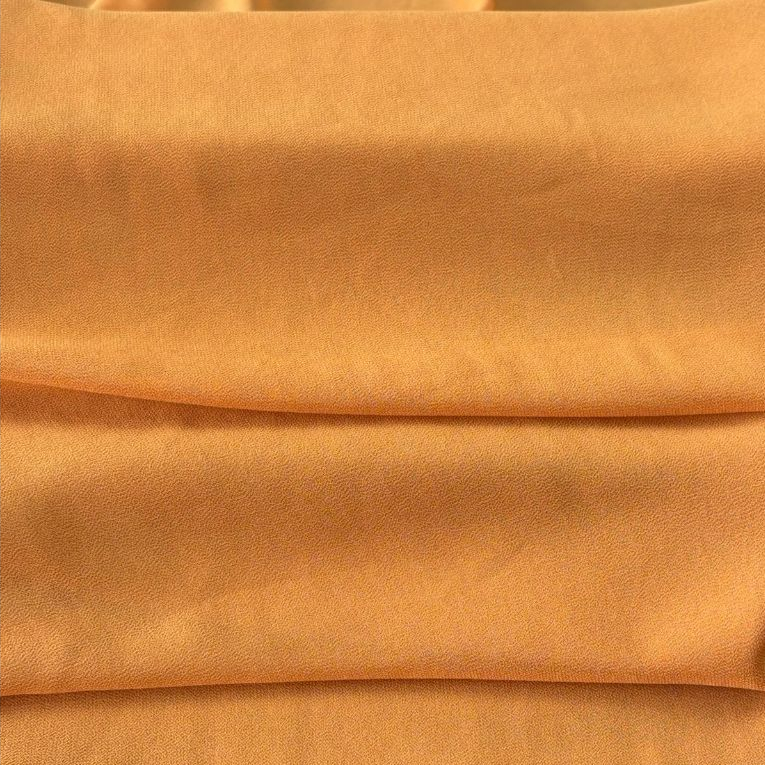 TECIDO CREPE GGT (GEORGETTE) TELHA (10105) | Shopee Brasil