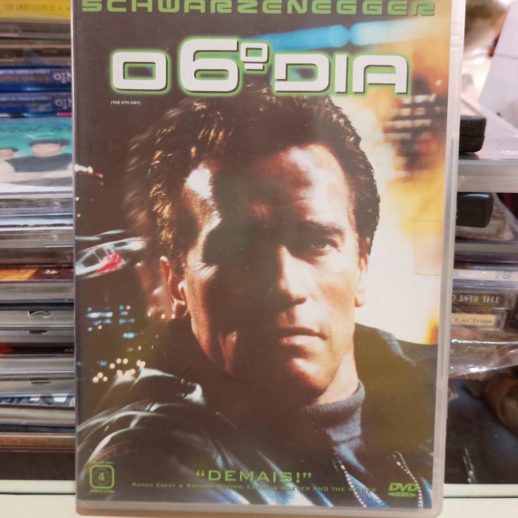 Dvd O 6° Dia (Arnold Schwarzenegger) | Shopee Brasil