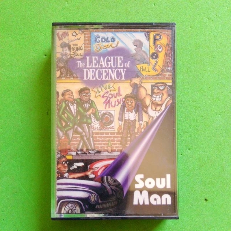 fita k7 SOUL MAN - the league of decency (1995) | Shopee Brasil