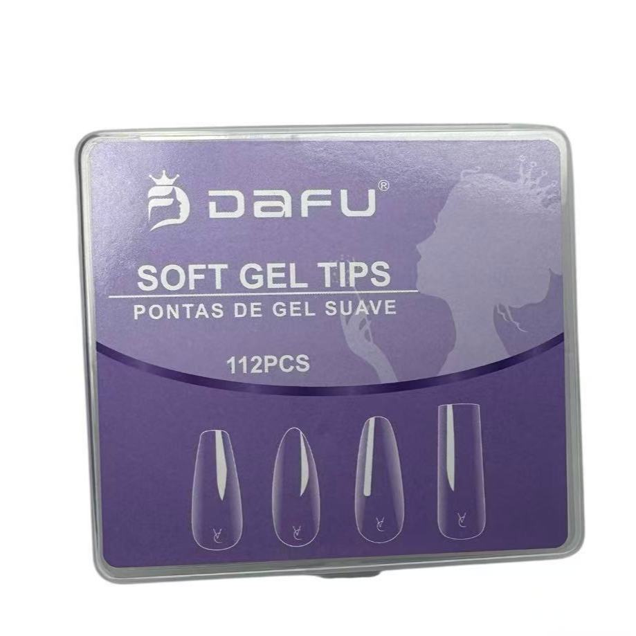 Soft gel tips com 4 Formatos 112 PÇS - Dafu | Shopee Brasil