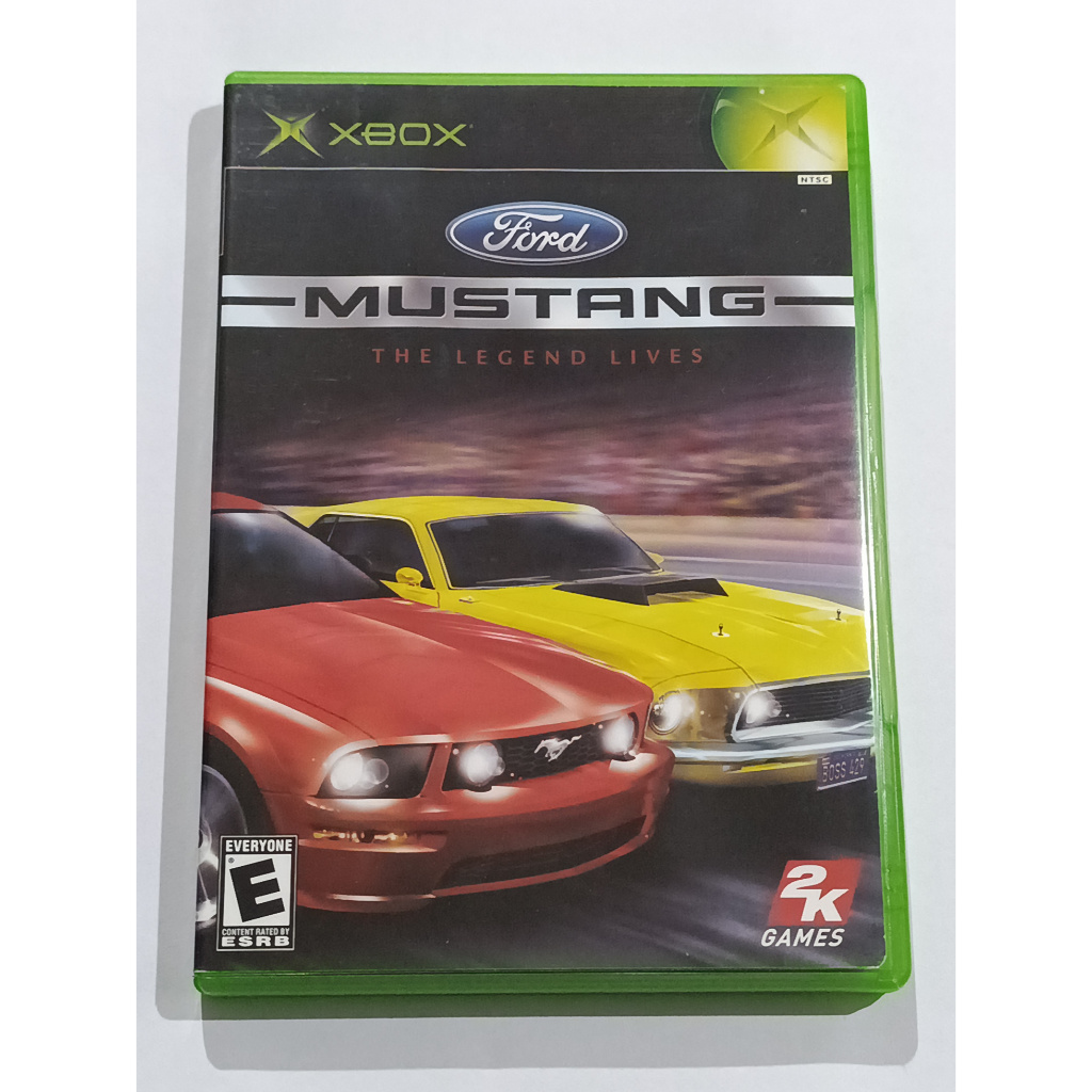 Ford Mustang The Legend Lives p/ Xbox Clássico Original | Shopee Brasil