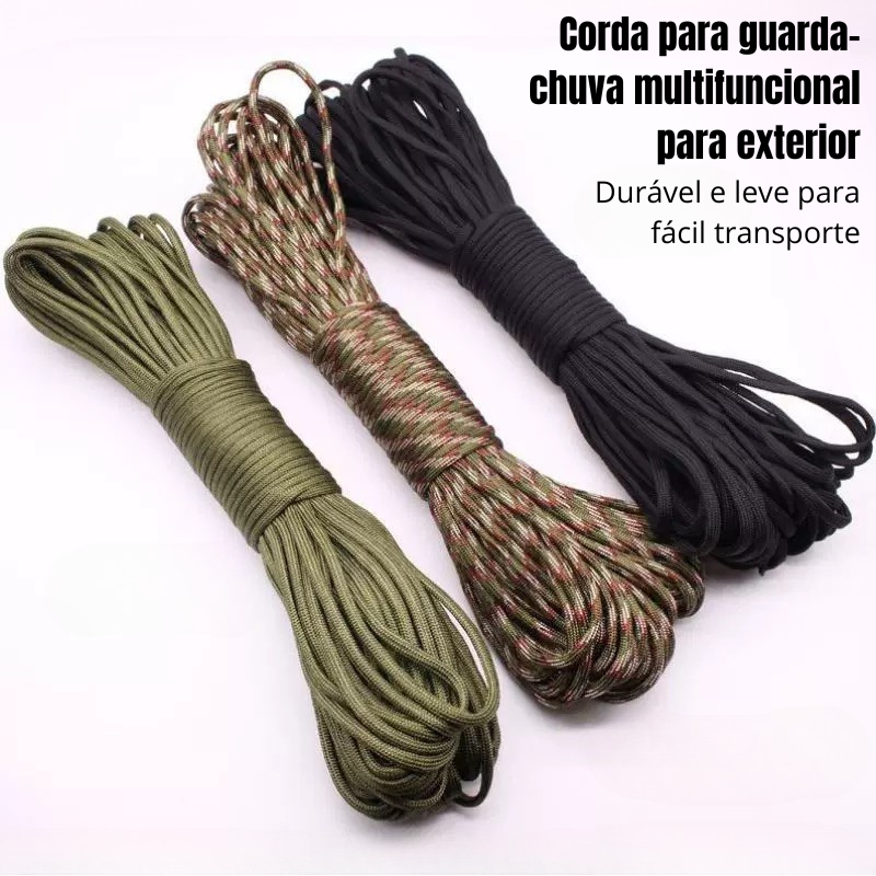 Paracord 4mm 550 Lbs 7 Filamentos Cordim Corda 35M | Shopee Brasil