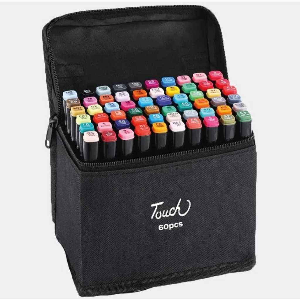 Kit de Marcadores Multiuso: 60 Peças Coloridas | Shopee Brasil