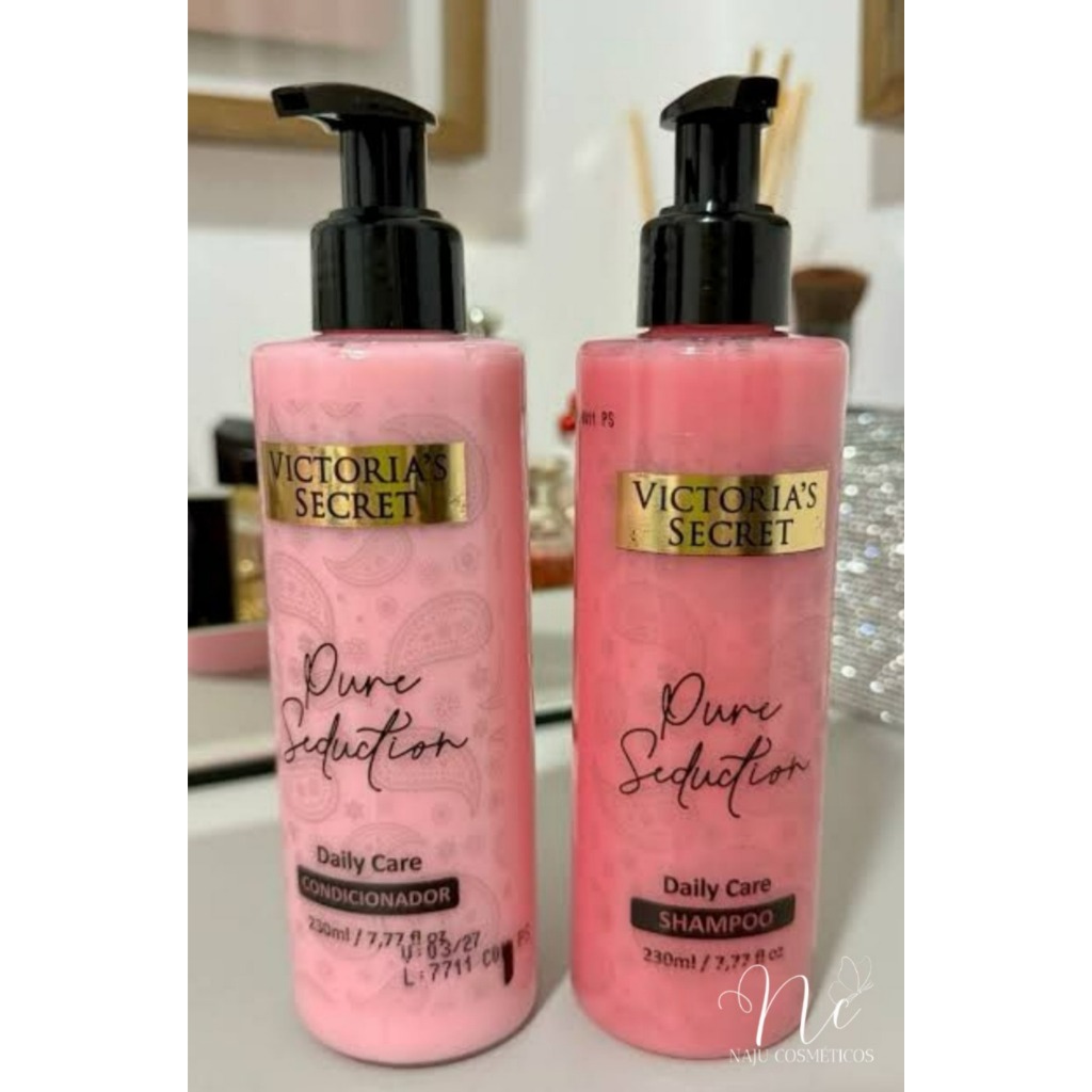 Kit Victoria's Secret Shampoo + Condicionador | Pure Seduction | Shopee ...