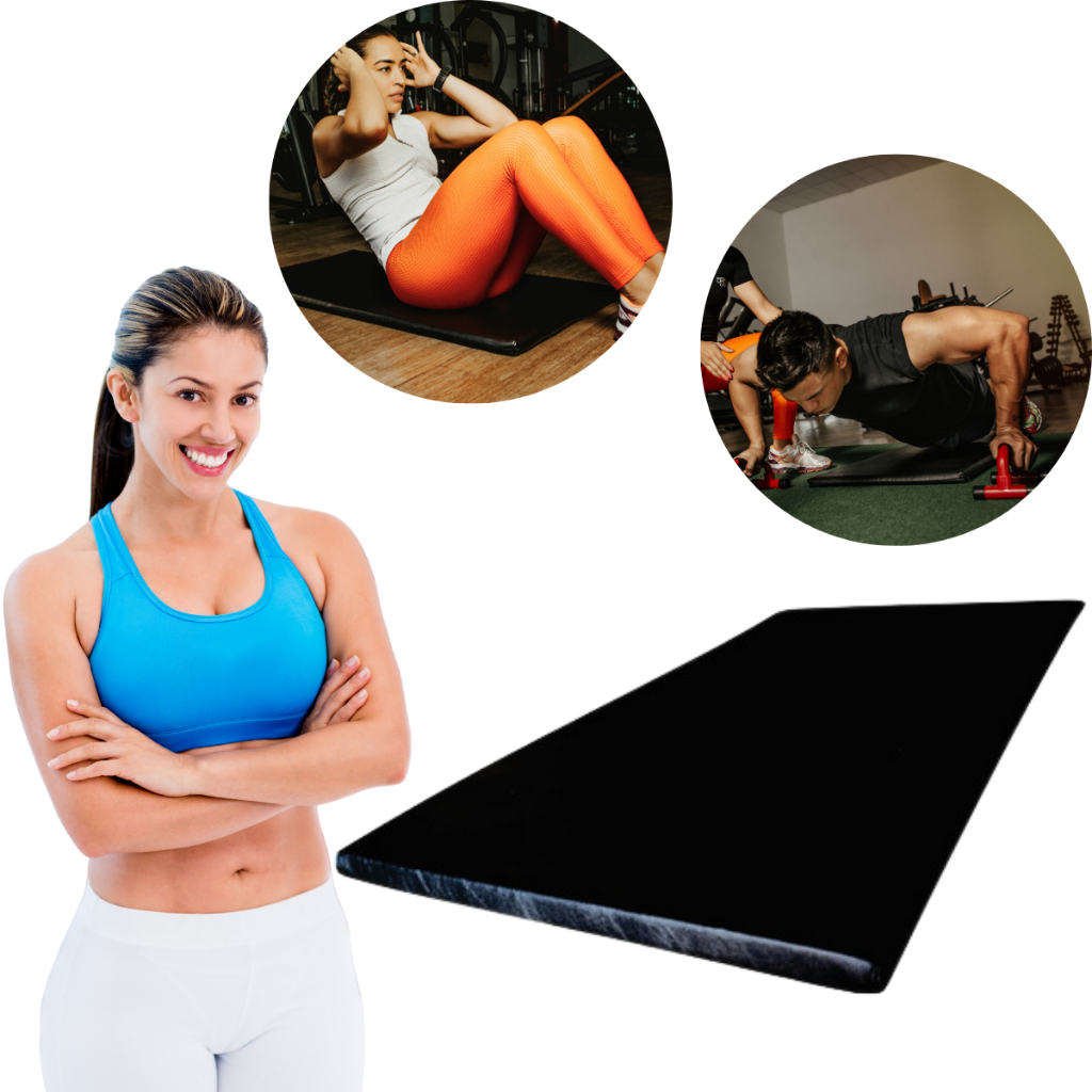 Colchonete para academia Profissional exercicios funcional abdominal ...
