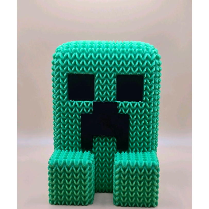Boneco Stevce Creeper Minecraft Gamer | Shopee Brasil