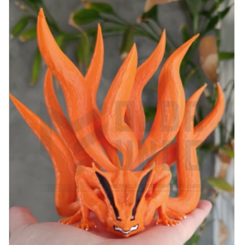 Diorama Naruto Kurama - Action Figure Kyuubi - Raposa de nove caudas ...