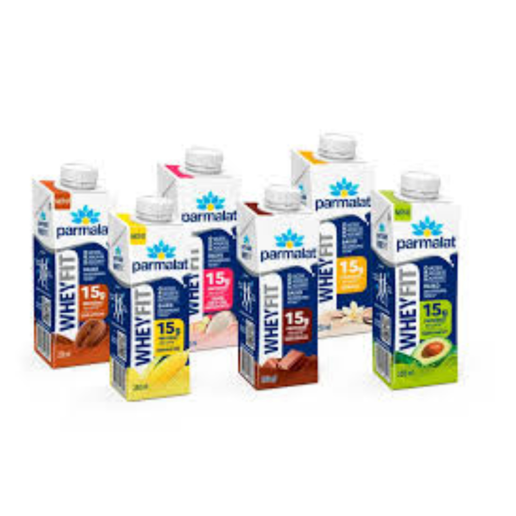 KIT BEBIDA WHEY FIT 250ML PARMALAT SORTIDO | Shopee Brasil