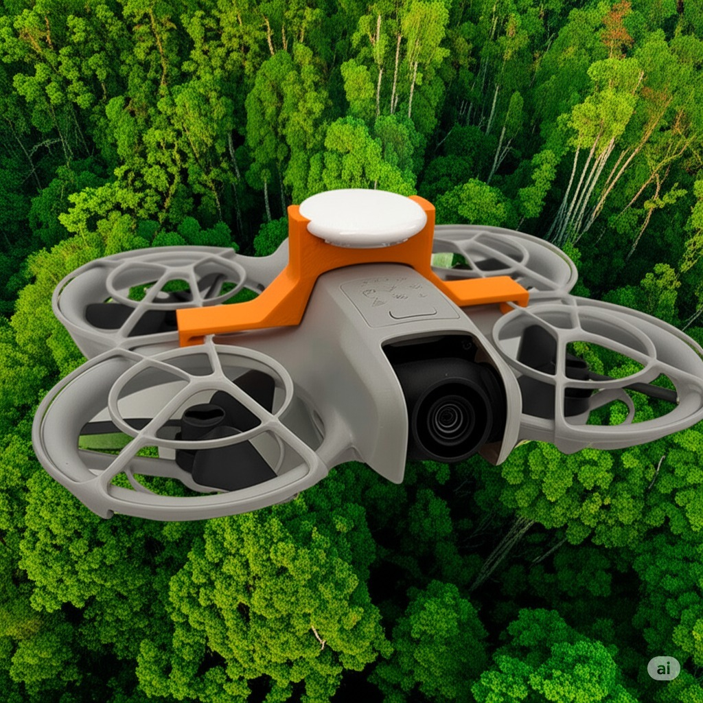 Suporte Porta AirTag Para Drone DJI Neo – Acessório Leve 5g ...