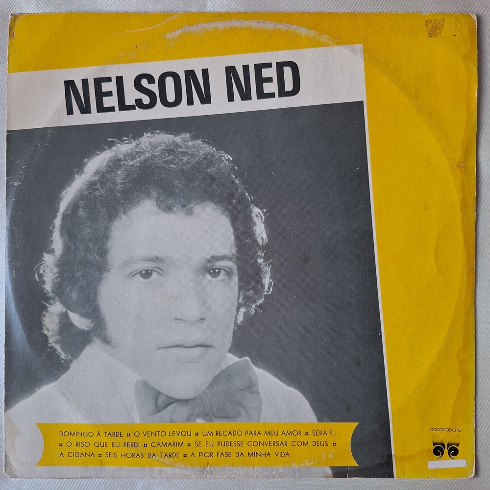DISCO DE VINIL LP - NELSON NED – NELSON NED (1972) | Shopee Brasil