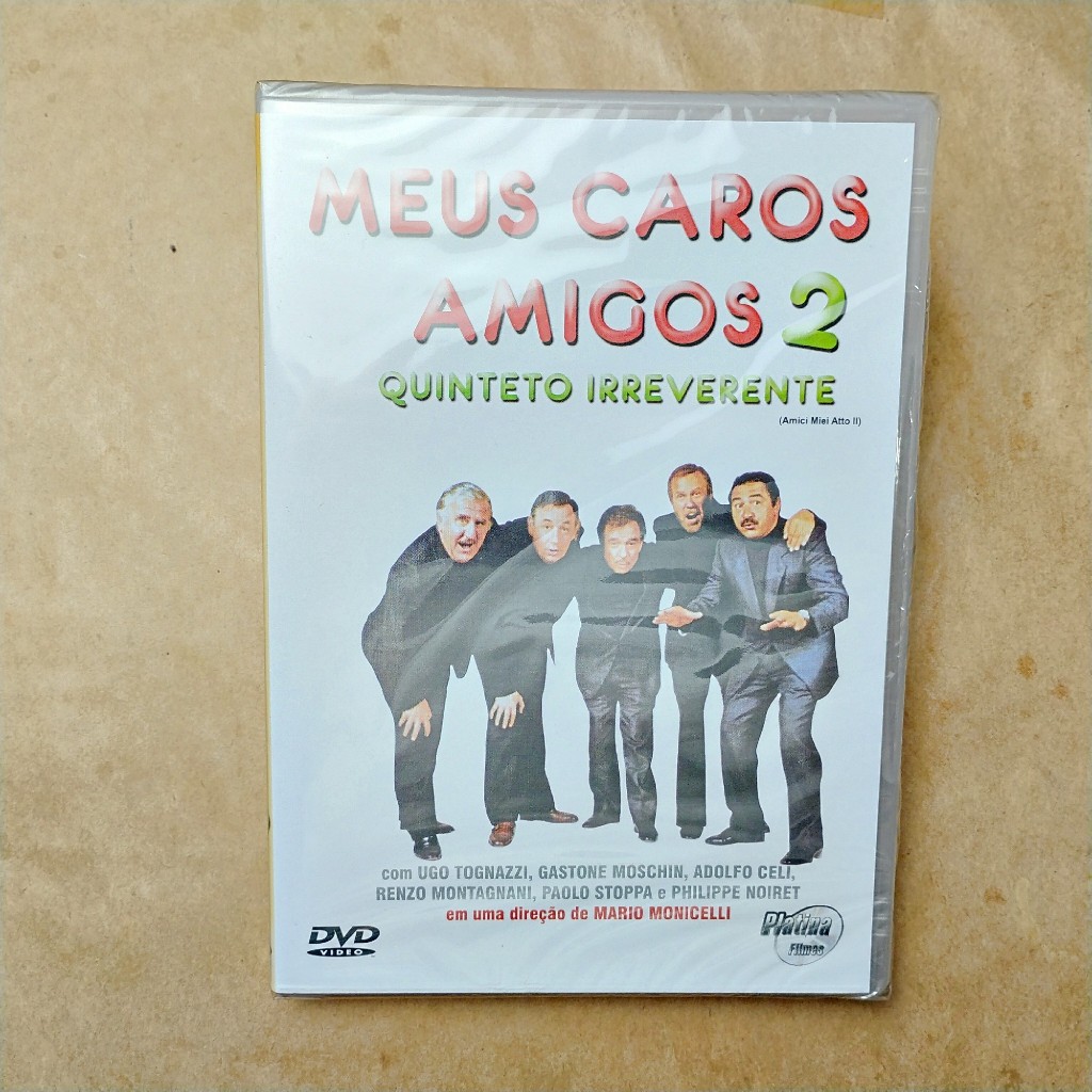 DVD - Meus Caros Amigos 2 - Quinteto Irreverente (Amici Miei Atto II ...