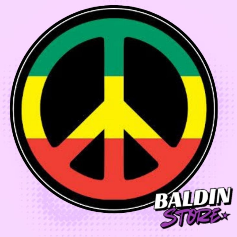 Bottom unitário REGGAE - 3,2cm 4,4cm ou 5,8cm - Botton button broche ...