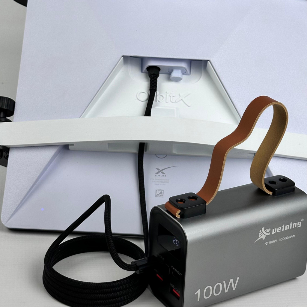 Power Bank 30000mah Para Starlink Mini, Notbook E Celular + Cabo para ...