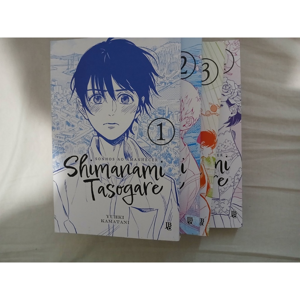 Mangá Shimanami Tasogare COMPLETO - Volume 1 a 4 | Shopee Brasil