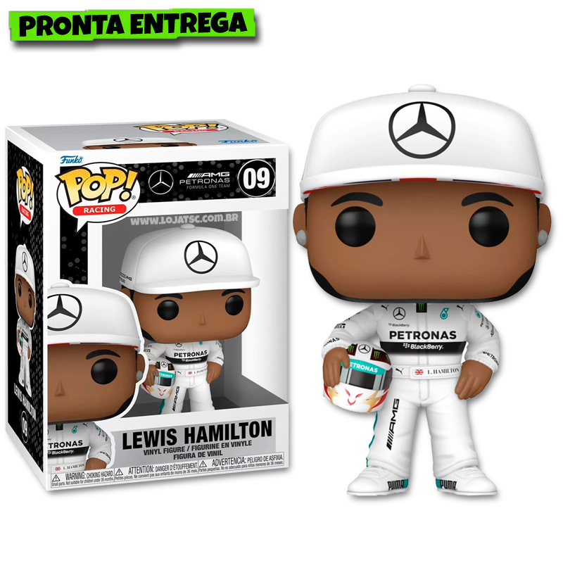 Funko Pop! Lewis Hamilton 09 | Shopee Brasil