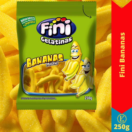 Fini Original Banana 250g – Balas de Gelatina com Açúcar - Envio Rápido ...