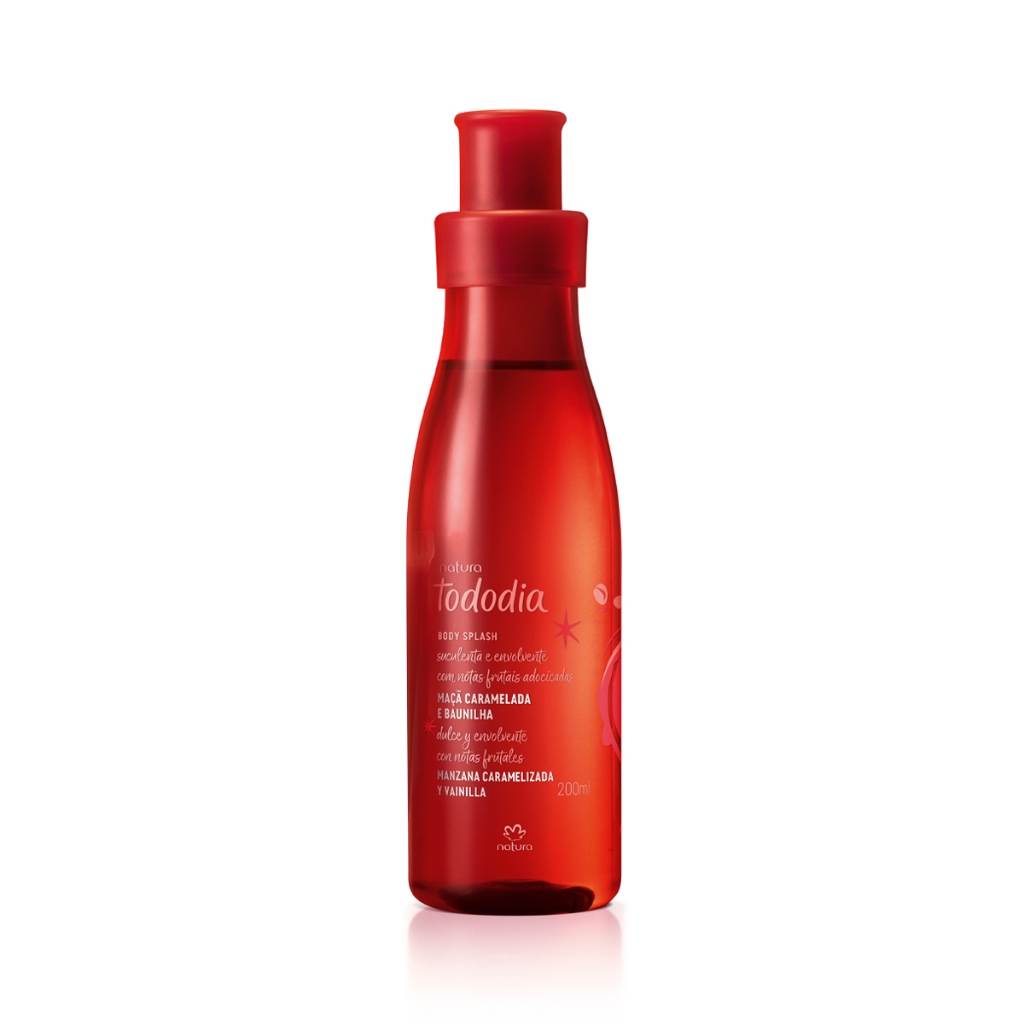 Body Splash Desodorante Colônia Tododia Maçã Caramelada e Baunilha 200 ...