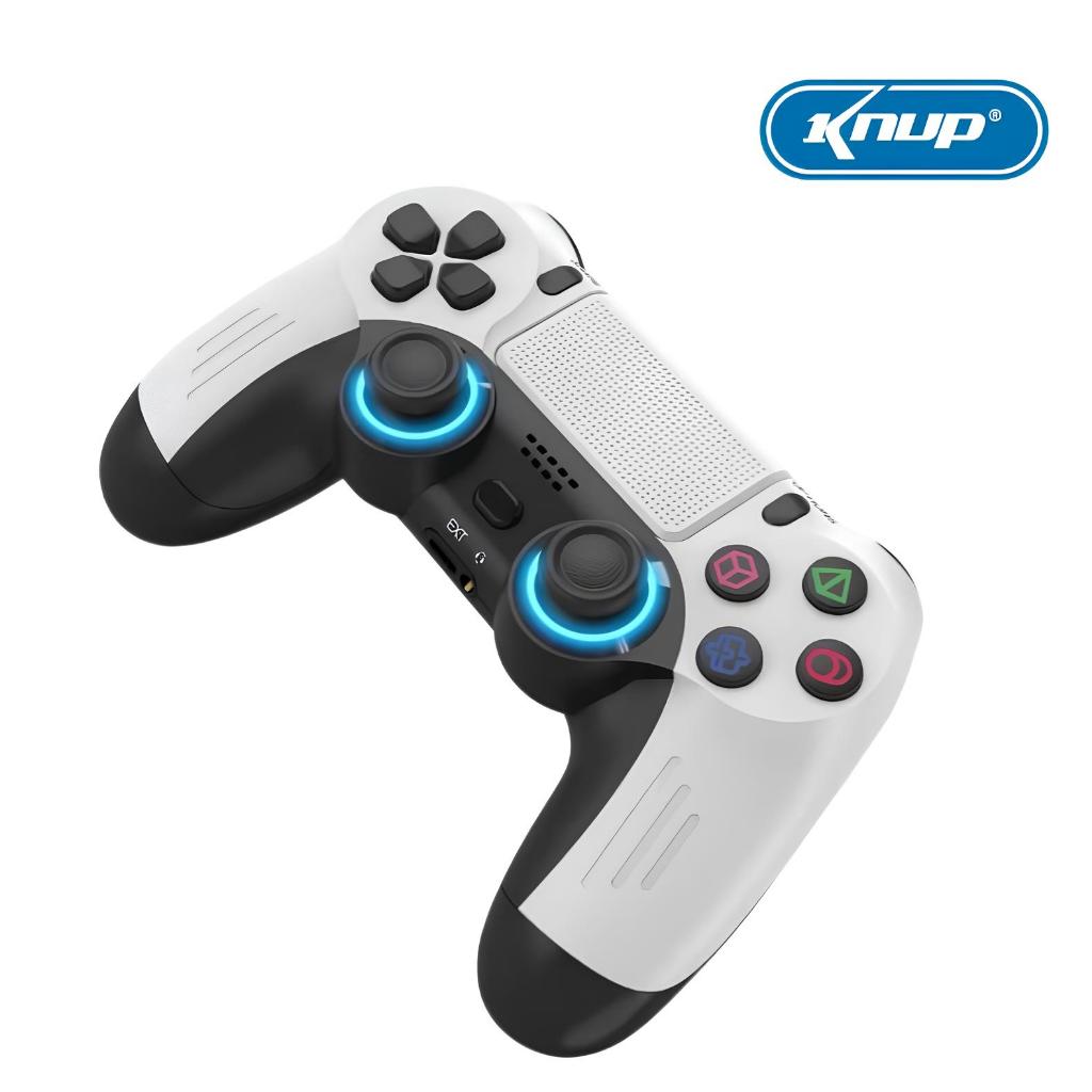 Controle Gamer PS5 Com Fio 2 Metros Touchpad Knup | Shopee Brasil