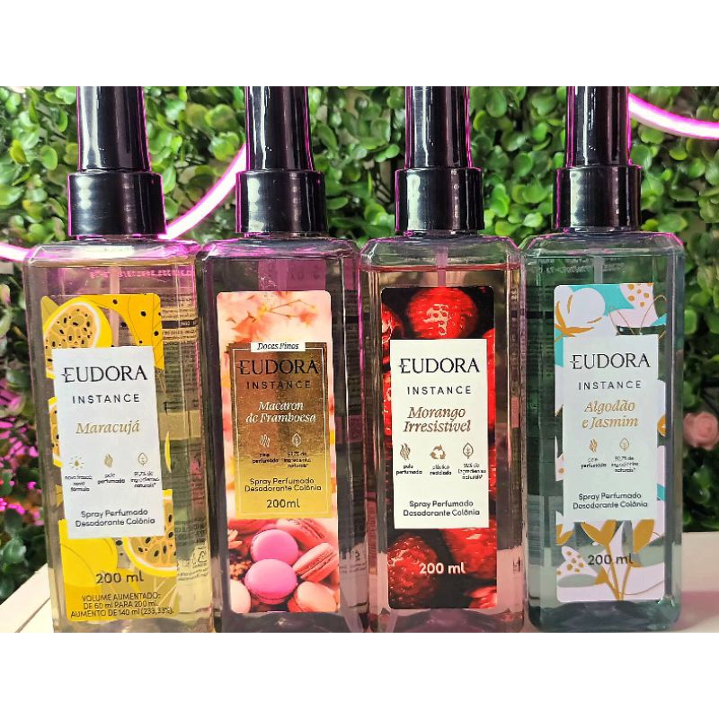 Body Splash Eudora Instance 200ml | Shopee Brasil