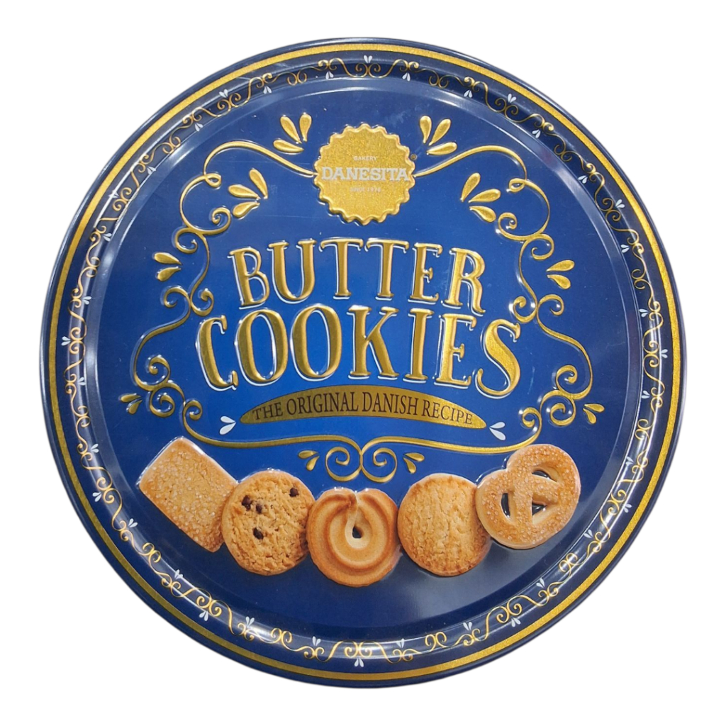 Danesita Butter Cookies 454g - Receita Original Dinamarquesa - Lata ...
