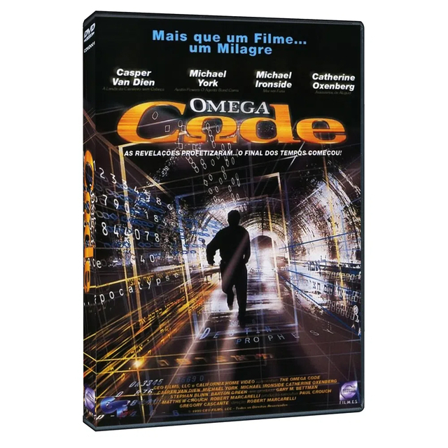 DVD: Omega Code (filme de ação dublado/legendado) c/ Casper Van Dien ...