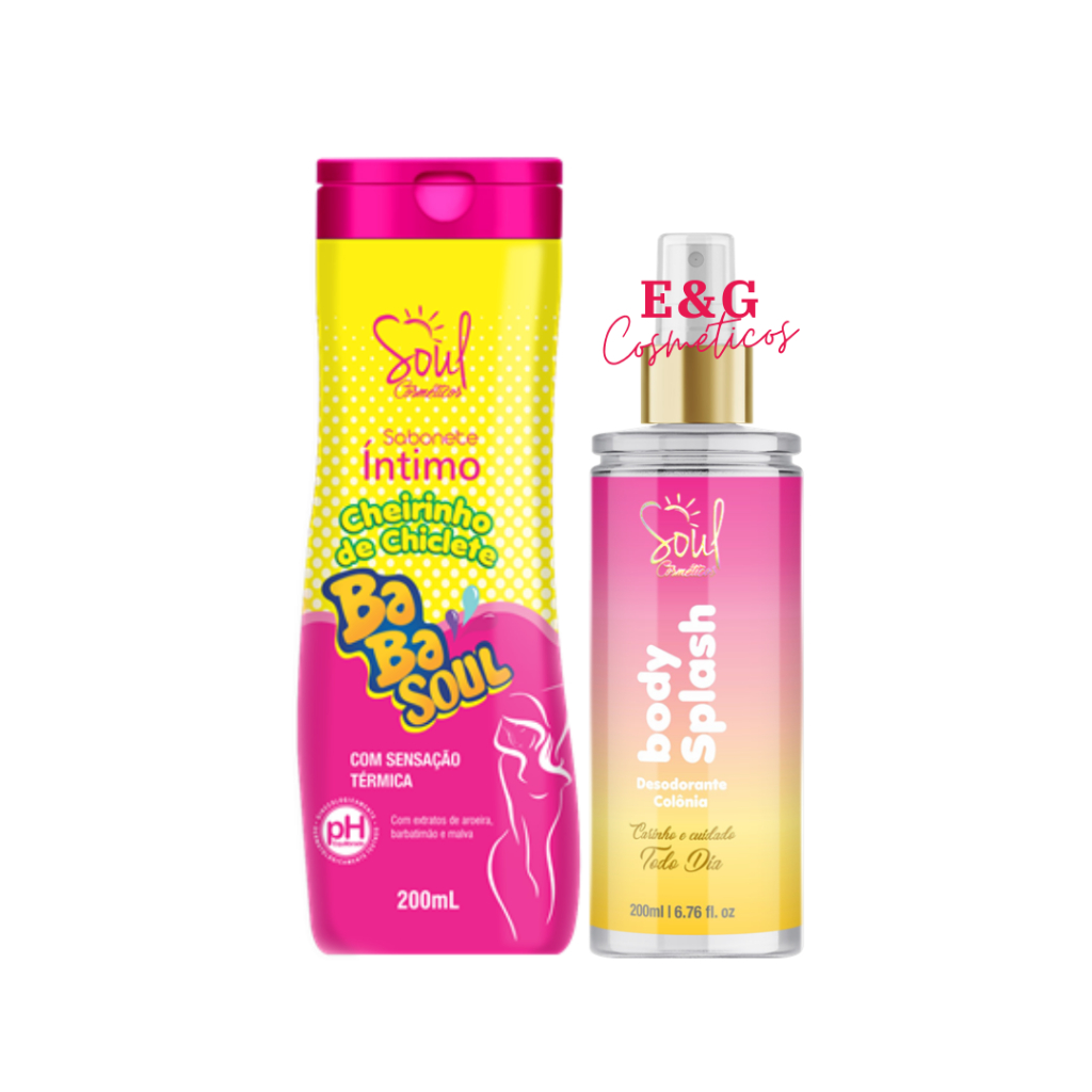 Kit Sabonete Íntimo Babasoul Tutti Frutti e Body Splash Paradox Soul Cosméticos | Shopee Brasil