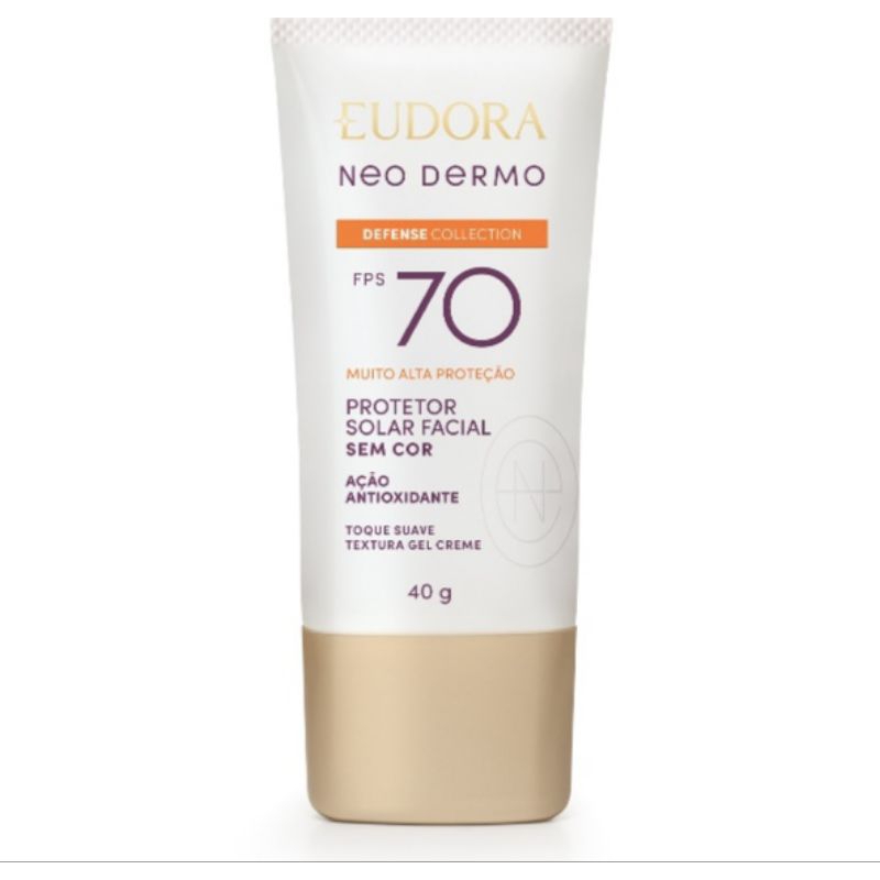 Protetor Solar Fator 70 Neo Dermo sem cor | Shopee Brasil
