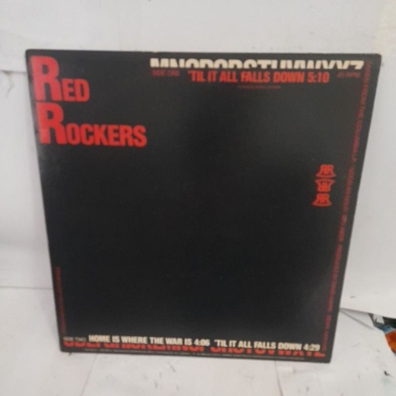 lp vinil red rockers 1983 till it all falls down | Shopee Brasil