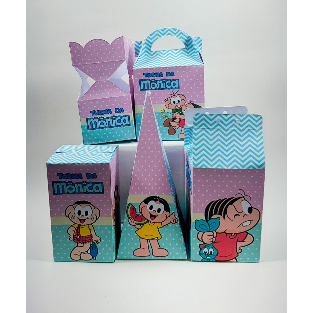 20 Caixinhas T DA MÔNICA CANDY –Lembrancinhas para Festa Infantil – SEM ...