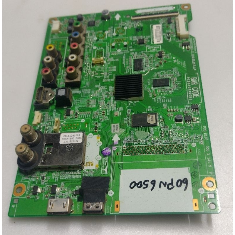 placa principal tv LG 60pn6500 / eax65071308 ( 1.2 ) . | Shopee Brasil
