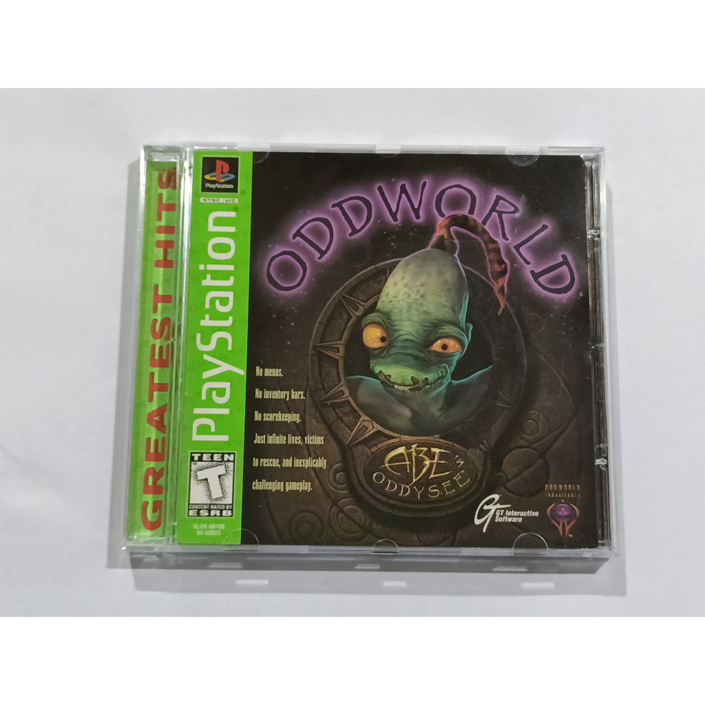 Oddworld Abes Oddysee Original Americano | Shopee Brasil