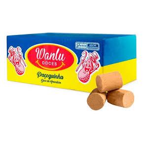 Paçoquina c/100 unidades de 15gr caixa Wanlu | Shopee Brasil