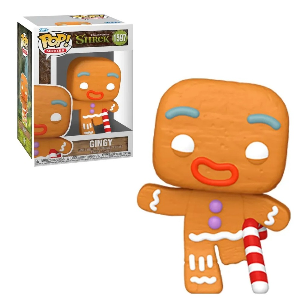 Pop! Shrek Gingy 1597 Original | Shopee Brasil