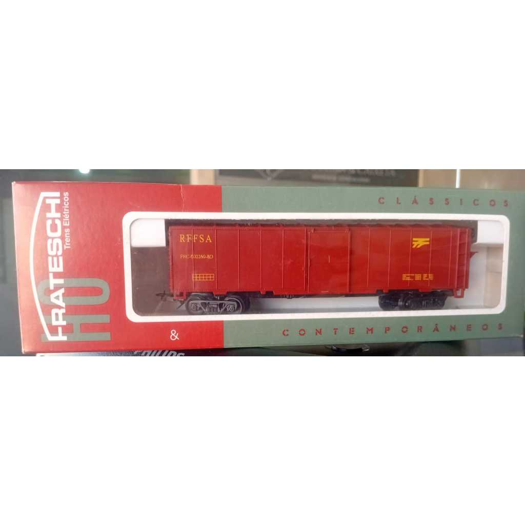 MINIATURA VAGÃO FECHADO SLIDE DOOR RFFSA 2105 FRATESCHI | Shopee Brasil