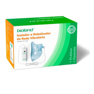 Inalador De Rede Vibratória Nebulizador Sem Fio Mesh Bioland | Shopee ...
